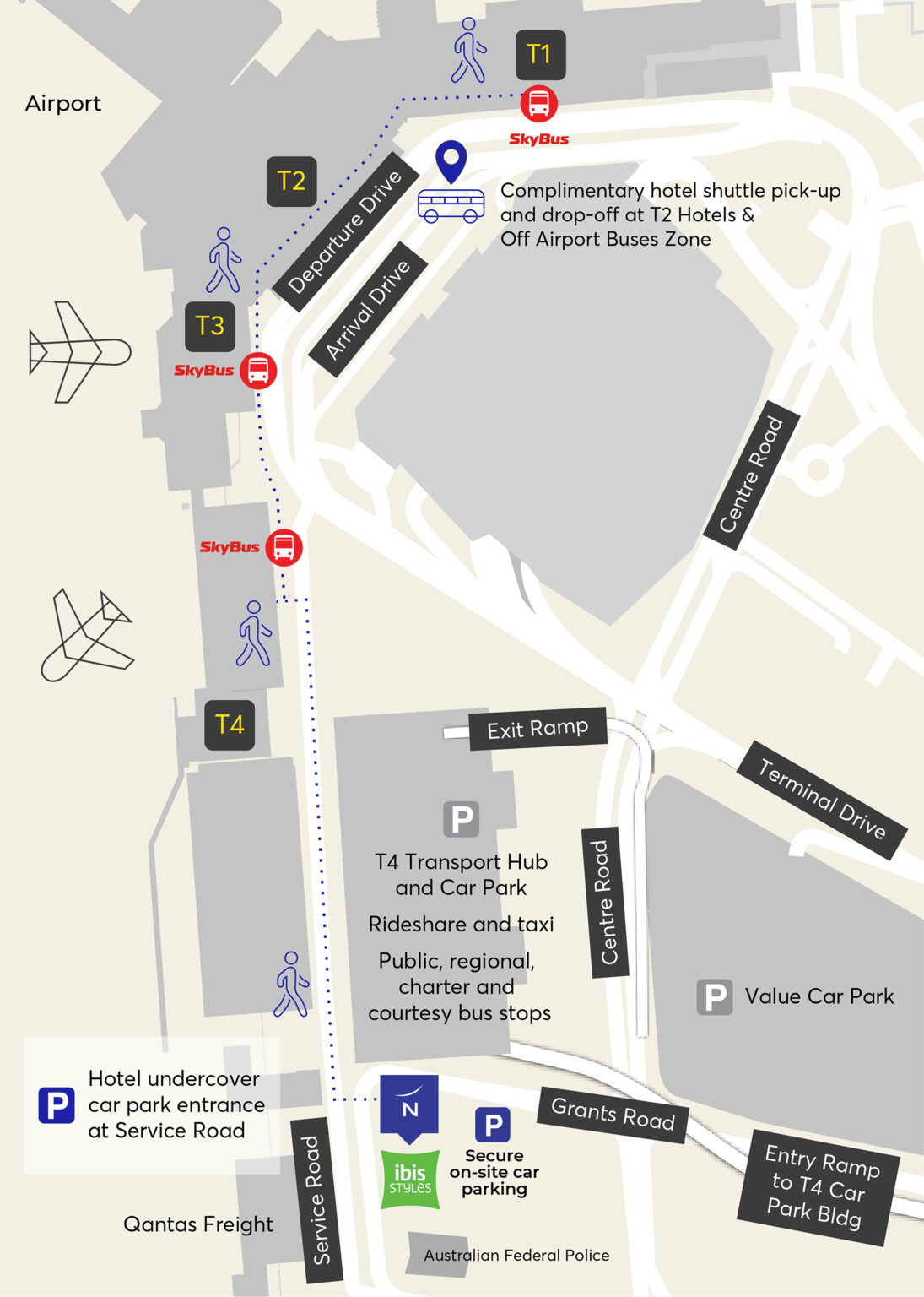 Complimentary Melbourne Airport Shuttle Service